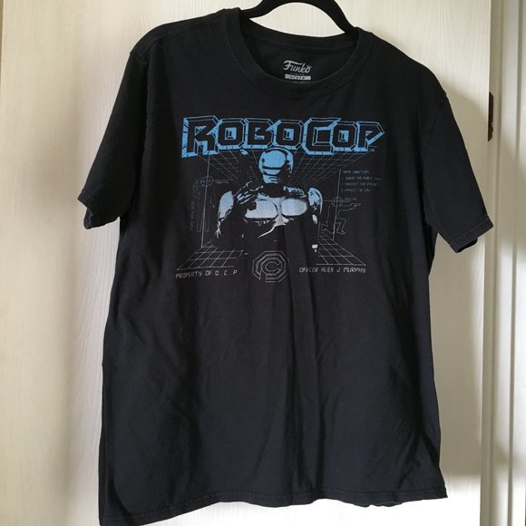Funko | Shirts | Robocop Black Cotton Graphic Tshirt Size L | Poshmark